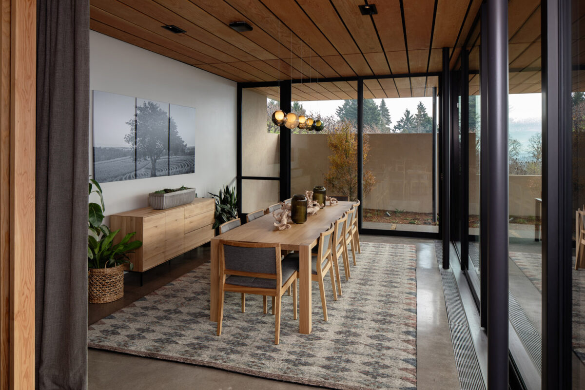 Archery Summit Tasting Room - R&H Construction